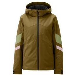 Skijacke Ziener "TARAINA-Z jacket lady", Damen, Gr. 46, seaweed, Obermaterial: 100% Polyester; Futter: 100% Polyamid; Wattierung: 100% Polyester, Jacken Skijacke