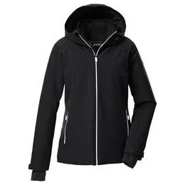 Skijacke Killtec "KSW 33 WMN SKI JCKT", Damen, Gr. 44, schwarz, Obermaterial: 100% Polyester;Futter: 100% Polyester;F&uuml;llung: 100% Polyester, Jacken Skijacke, Damen Skijacke: wasserdicht, atmungsaktiv, verstellbar, PFAs-frei
