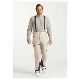 Skihose Jack Wolfskin "FLOWLINE PRO 2L INS PANTS M", Herren, Gr. S (48), Normalgr&ouml;&szlig;en, palesand, Obermaterial: 100% Polyester; F&uuml;llung: 100% Polyester; Futter: 100% Polyester, Hosen Skihose