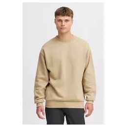 Rundhalspullover Blend "BHCopper", Herren, Gr. M, cornstalk, Sweatware, 50% Baumwolle, 50% Polyester, unifarben, Basic, relaxed fit normal, Rundhals, eingesetzt, Pullover Rundhalspullover, Klassischer Sweatpullover mit Rundhalsausschnitt