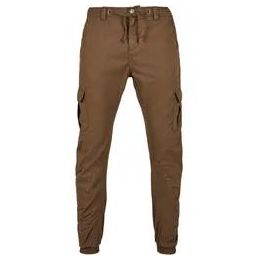 Cargohose Urban Classics "Urban Classics Herren Cargo Jogging Pants", Herren, Gr. 4XL, US-Gr&ouml;&szlig;en, schwarzground, 100% Baumwolle, unifarben, normal, Hosen Cargohose