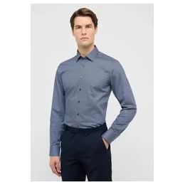 Langarmhemd Eterna "SLIM FIT", Herren, Gr. 42, Normalgr&ouml;&szlig;en, denim, Twill, 100% Baumwolle, schmal, Manschette, Hemden, NON IRON (b&uuml;gelfrei)