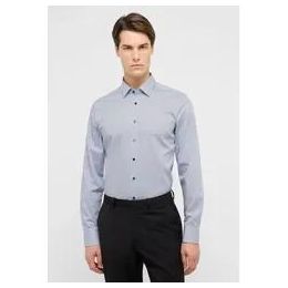 Langarmhemd Eterna "SLIM FIT", Herren, Gr. 43, Normalgr&ouml;&szlig;en, himmelblau, Twill, 100% Baumwolle, schmal, Manschette, Hemden, NON IRON (b&uuml;gelfrei)