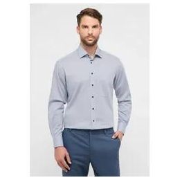 Langarmhemd Eterna "COMFORT FIT", Herren, Gr. 48, Normalgr&ouml;&szlig;en, himmelblau, Twill, 100% Baumwolle, normal, Manschette, Hemden, NON IRON (b&uuml;gelfrei)