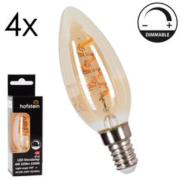 hofstein LED E14 4er Set 4 Watt 2200 Kelvin 220 Lumen