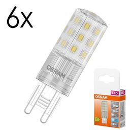 Osram LED G9 6er Set 4,9 Watt 4000 Kelvin 806 Lumen