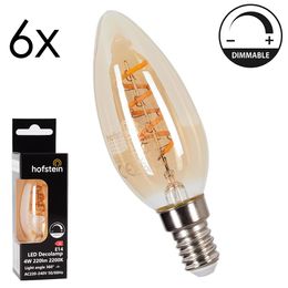 hofstein LED E14 6er Set 4 Watt 2200 Kelvin 220 Lumen