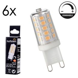 hofstein LED G9 6er Set 3,5 Watt 3000 Kelvin 330 Lumen