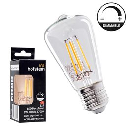 hofstein LED E27 5 Watt 2700 Kelvin 500 Lumen
