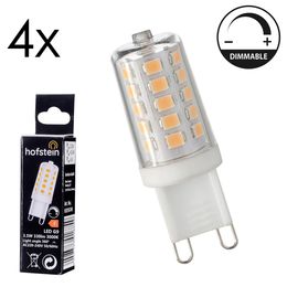 hofstein LED G9 4er Set 3,5 Watt 3000 Kelvin 330 Lumen