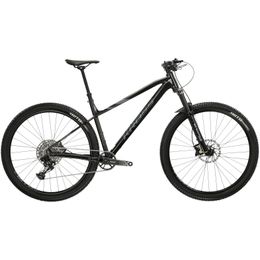 Mountainbike KROSS "KROSS MTB Hardtail Level 6.0 29" schwarz 12 G&auml;nge" Gr. 41, schwarz (schwarz, schwarz), Fahrr&auml;der, Herren, 41cm, 29 Zoll (73,66cm) hinten: 29 Zoll (73,66cm)