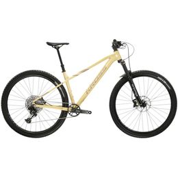 Mountainbike KROSS "KROSS MTB Hardtail Level 6.0 29" braun 12 G&auml;nge" Gr. 46, beige (braun, schwarz), Fahrr&auml;der, Herren, 46cm, 29 Zoll (73,66cm) hinten: 29 Zoll (73,66cm)