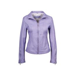 Lederjacke Freaky Nation "Klara-FN", Damen, Gr. M (38), lavender, Oberstoff: 100% Leder; Futter: 100% Baumwolle, figurbetont, Jacken