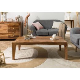 Couchtisch Sheesham 120x60x40 braun lackiert ANCONA #101