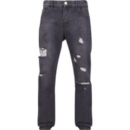 Bequeme Jeans 2Y STUDIOS "2Y Studios Herren 2Y Tapered Fit Jeans", Herren, Gr. 30, Normalgr&ouml;&szlig;en, schwarz, 97% Baumwolle, 3% Elasthan, unifarben, normal, Jeans