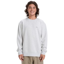 Quiksilver Herren Sweatshirt "Salt Water"light grau heather, Gr. S, Obermaterial: 55% Walkfrottier, 25% Walkfrottier, 20% Microfaser;, Sweatshirts