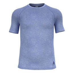 Odlo Performance Light-Rain Dye BL Top Crew Neck S/S Bekleidung Herren blau XL