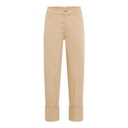 5-Pocket-Hose Brax "Style MADISON S", Damen, Gr. 34, Normalgr&ouml;&szlig;en, beige, Web, 78% Baumwolle, 18% Lyocell, 4% Elasthan, Hosen 5-Pocket-Hose
