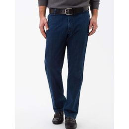 Bequeme Jeans Eurex By Brax "Style JIM", Herren, Gr. 345U, Unterbauchgr&ouml;&szlig;en, blau (dunkelblau), Denim/Jeans, 89% Baumwolle, 9% Elastomultiester, 2% Elasthan, regular fit, Jeans