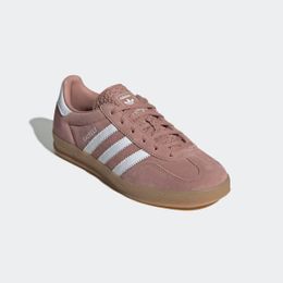 Sneaker adidas originals "GAZELLE INDOOR", Damen, Gr. 42, warm clay, ftwr wei&szlig;, gum 3, Leder, Schuhe Sneaker