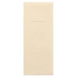 Papstar Starpak Bestecktaschen, Airlaid 40 cm x 33 cm creme mit Besteckfalz 480 St&uuml;ck
