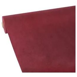 Papstar Starpak Tischdecke, stoff&auml;hnlich, Vlies "soft selection" 25 m x 1,18 m bordeaux 4 St&uuml;ck