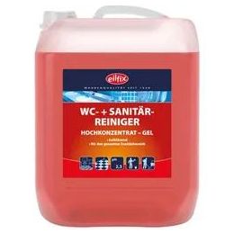 Eilfix WC + Sanit&auml;rreiniger Konzentrat-Gel rot 10 Liter Kanister