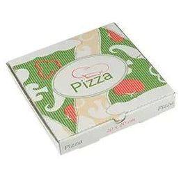 Papstar Pizzakartons, Cellulose "pure" eckig 20 cm x 20 cm x 3 cm 100 St&uuml;ck