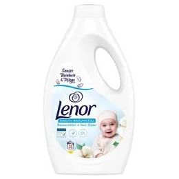 Lenor Sensitive Waschmittel Baumwollbl&uuml;te & Tiar&eacute;-Blume fl&uuml;ssig, 25 Wl 1,25 Liter Flasche