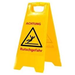 SPRiNTUS Warnschild Achtung Rutschgefahr Mit Schriftzug