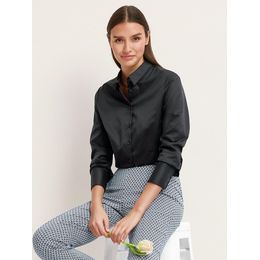 Eterna - Bluse, schwarz, Gr. 48 / XL - Baumwolle