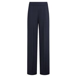 Peter Hahn - Wide Fit-Jersey-Hose, blau, Gr. 42 / M