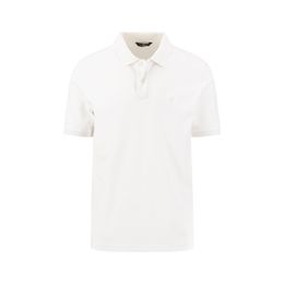 Poloshirt Fynch-Hatton, Herren, Gr. 4XL, new sanftes wei&szlig;, Shirts, regular fit Passform, 2-Knopf-Kragen, aus reiner Baumwolle