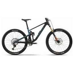 GHOST Riot Trail CF/CF 150/140 Full Party - carbon/met. dirty blue - - L | 29 Zoll