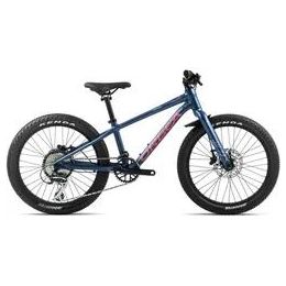 Orbea MX 20 Team Disc - Moondust Blue - Red (Matt)
