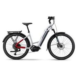 Haibike Trekking 7 Low 2026 - grey/red/blue - 50cm | 27,5 Zoll