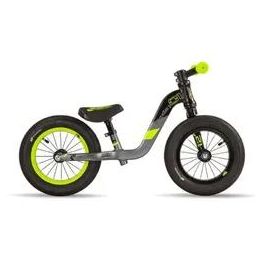 S'COOL S cool pedeX 1 Laufrad - Dark Grey/Lime