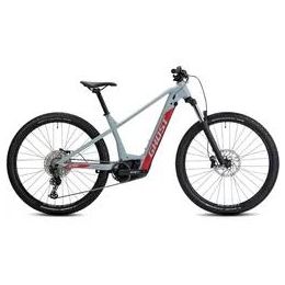 GHOST E-Teru Advanced - light grey/marzocchi red/black - matt - 43cm | 29