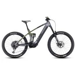 Cube Stereo Hybrid 160 HPC TM 750 eBike Fully - flashgrey ́n ́olive - 49cm | 27,5