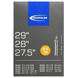 Schwalbe Schlauch DV 19 Dunlop-Ventil