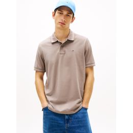 Poloshirt Tommy Jeans "TJM REGULAR TIPPED", Herren, Gr. L, ivy mink, Jersey, Obermaterial: 100% Baumwolle, unifarben, regular fit normal, Rundhals, eingesetzt angesetztes B&uuml;ndchen, Shirts, Regular fit mit Polokragen