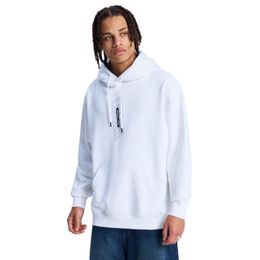 Kapuzensweatshirt DC Shoes "DC Omega", Herren, Gr. L, wei&szlig;, Obermaterial: 80% Walkfrottier, 20% Microfaser;, Sweatshirts
