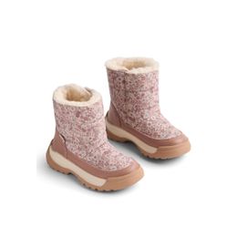 Stiefel Wheat "Wheat Winterboot Liza Tex", M&auml;dchen, Gr. 35, rose dust flowers, Schuhe Stiefel