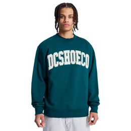 Sweatshirt DC Shoes "Varsity", Herren, Gr. S, ponderosa pine, Obermaterial: 80% Walkfrottier, 20% Microfaser;, Sweatshirts Sweatshirt