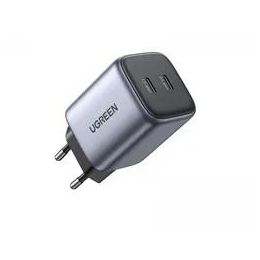 UGREEN Nexode Mini 45W Dual USB-C PD Ladeger&auml;t - Schwarz