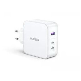UGREEN Nexode 140W USB-C PD GaN - 3-Port Ladeger&auml;t + USB-C Kabel 1.5m - Wei&szlig;