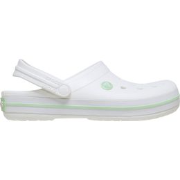 Crocs Crocband Clog Unisex Sandalen wei&szlig; 36-37 - Herrenschuhe
