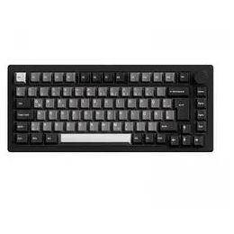 Monsgeek M1 V5 VIA Kabellose Tastatur - Black & Silver [Akko Rosenholz]