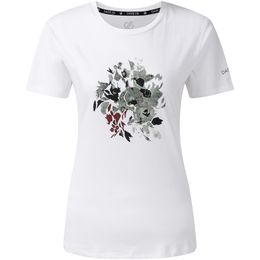 Dare2b Tranquility III Damen T-Shirt wei&szlig; 38 - Damenshirts, -blusen & -pullover von Dare 2b