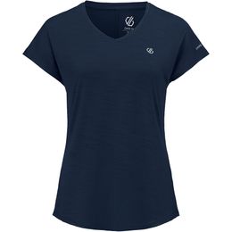 Dare2b Vigilant Tee Damen Funktionsshirt dunkelblau 44 - Damenshirts, -blusen & -pullover von Dare 2b